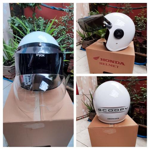Jual Helm scoopy original + kaca flat free ++ - Kab. Sidoarjo ...