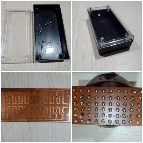 Jual CASING BOX X10 X 10 HITAM TUTUP MIKA BENING DIY DAN PCB 60 LED - 0 ...