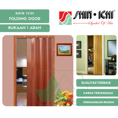 Jual Pintu PVC Folding Door Shin Ichi Pintu Lipat Penyekat Ruangan Seri ...