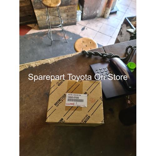 Jual Motor Cooling Fan Sienta Yaris New Vios New 16363-0Y050 - Jakarta ...