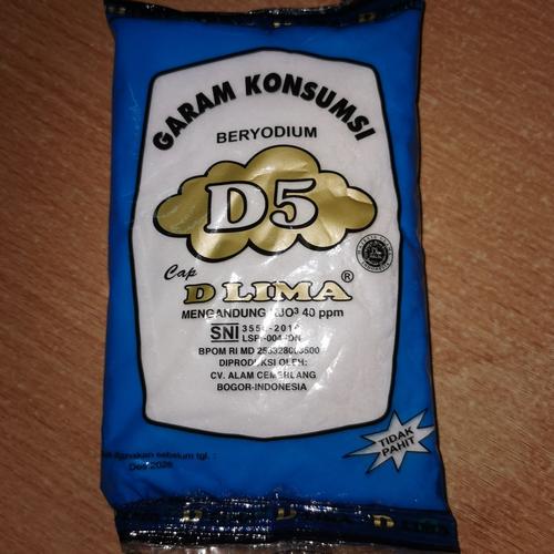 Jual Garam masak / Garam meja/ Garam dapur/ Garam D5 @200gr 1pc - Kota ...