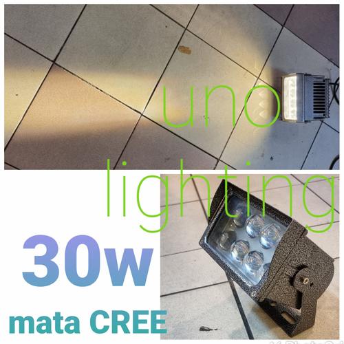 Jual spotlight gedung led 30w 30watt - sorot tugu menara led 30 watt 220v - Jakarta Barat - UNO ...