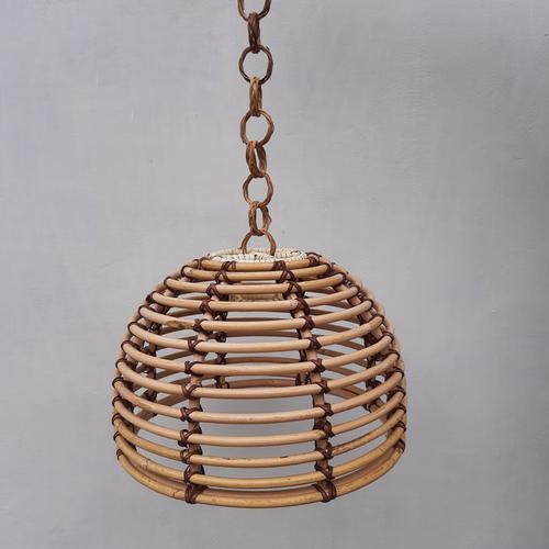 Jual Kap Lampu Gantung Plafon Rotan | Rattan Hanging Lamp Cover - Kab ...