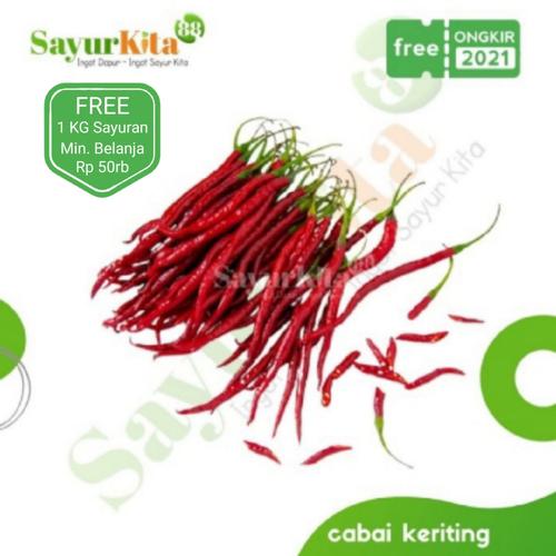 Jual Cabai / Cabe Keriting Merah FRESH 100Gr 200 Gr 250 Gr 500 Gr 1Kg ...