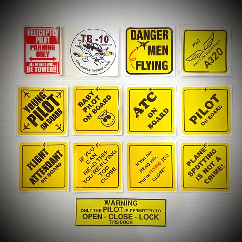 Jual Sticker / Stiker AVIASI - Flight Attendan - Jakarta Utara - Galeri ...