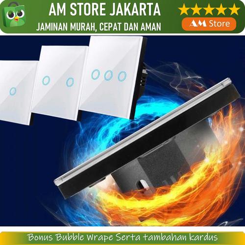 Jual Saklar Lampu Touch Screen Sentuh Luxury Hotel Elegent - 1 Swich ...
