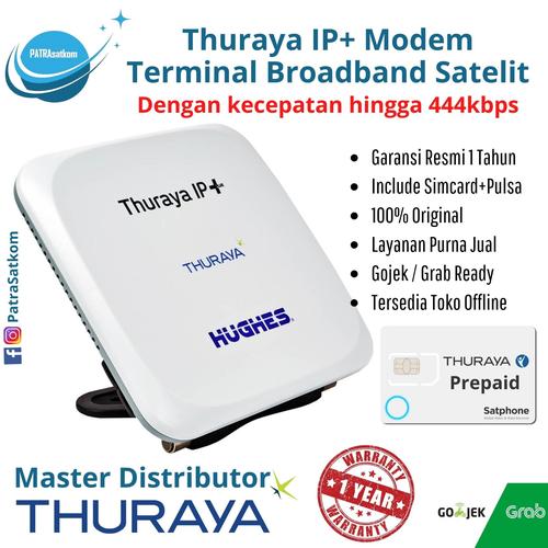 Jual THURAYA IP+ MODEM INTERNET SATELIT BROADBAND TERMINAL 444kbps ...