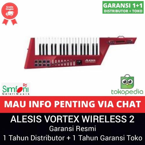Promo ALESIS VORTEX WIRELESS 2 RED MIDI KEYTAR Cicil 0% 3x - Jakarta ...