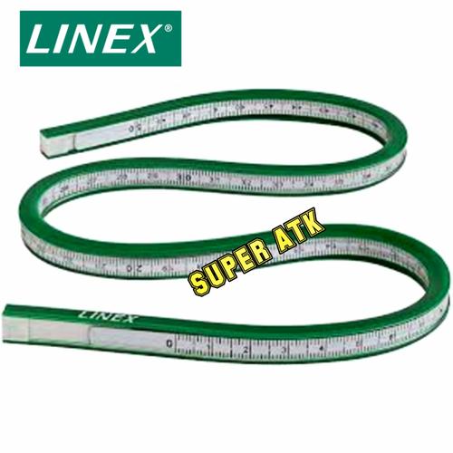 Jual PENGGARIS ELASTIS / FLEXIBLE CURVE LINEX 30cm FCG30 - Kota ...
