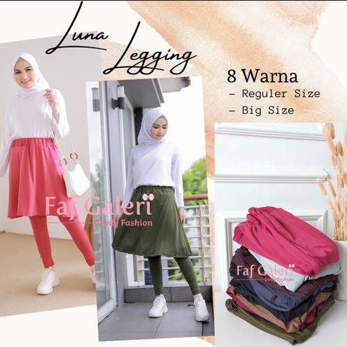 Jual Celana Legging Rok Sport Wanita Celana Olahraga Casual All Size ...