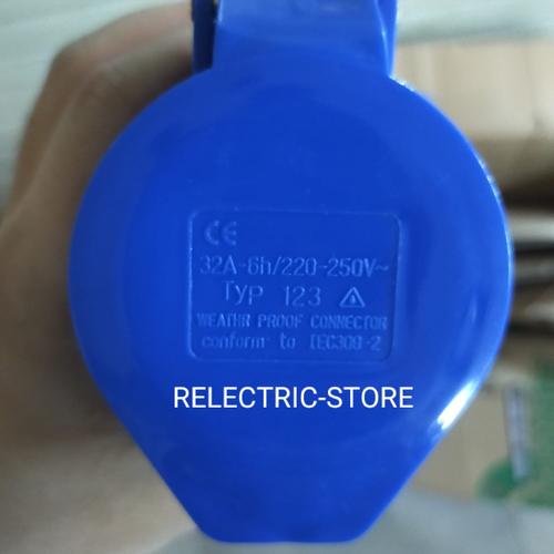 Jual Plug & Mobile Mounting Socket 3 Pole 3 Pin 3P 32A Male Female ...