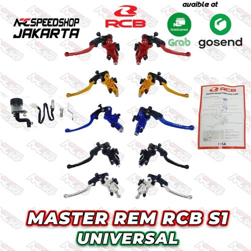 Jual Master rem RCB S1 Kanan + S1 Kiri RCB Forged Master 14mm Universal - Silver - Jakarta Pusat ...