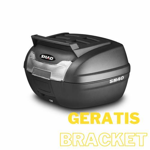 Jual SHAD SH40 CARGO BOX MOTOR ORIGINAL GERATIS BRACKET MONORACK BRAND ...