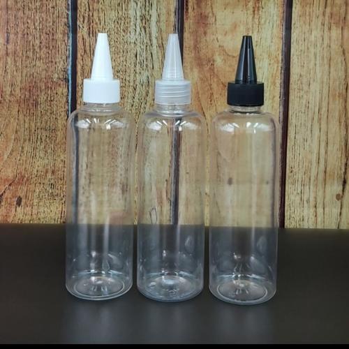 Jual BOTOL TINTA 250ML NATURAL / BOTOL 250ML NATURAL TUTUP KERUCUT ...