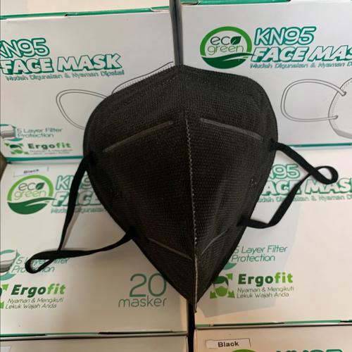 Jual Masker KN95 - Hitam - Jakarta Pusat - Gloves Jakarta | Tokopedia