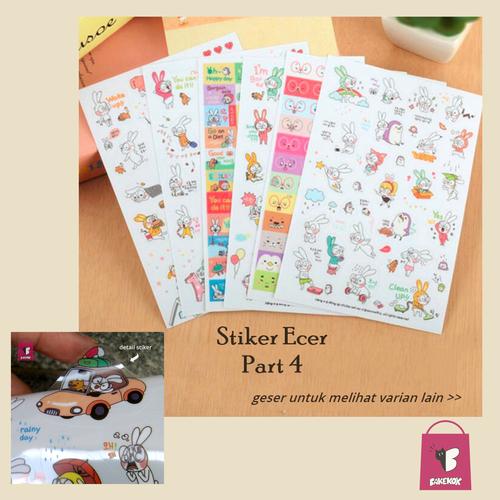 Jual Part 4: Stiker Hias Jual Per Lembar | Deco Sticker | Stiker ...