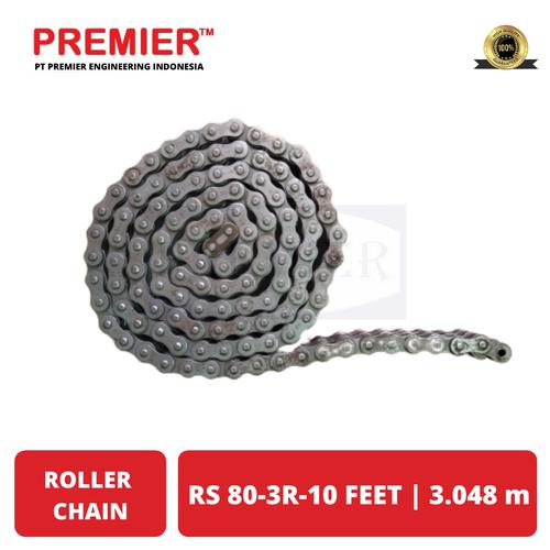 Jual PREMIER Roller Chain RS 80-3R | Rantai Sprocket |Chain Transmisi ...