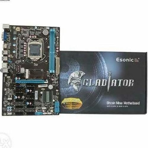 Jual Esonic B250 - BTC Gladiator - Intel socket 1151- (12 Slot PCI-e ...
