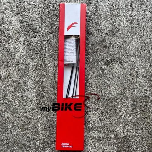 Jual Fulcrum Racing 4 Rim Brake complete Front spoke and nipple 4pcs ...