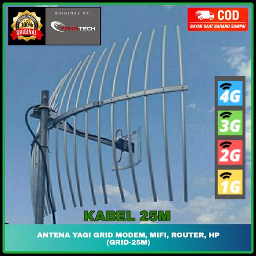 Jual ANTENA YAGI GRID MODEM, MIFI, ROUTER, EDC, HP DUAL DRIVEN (GRID ...