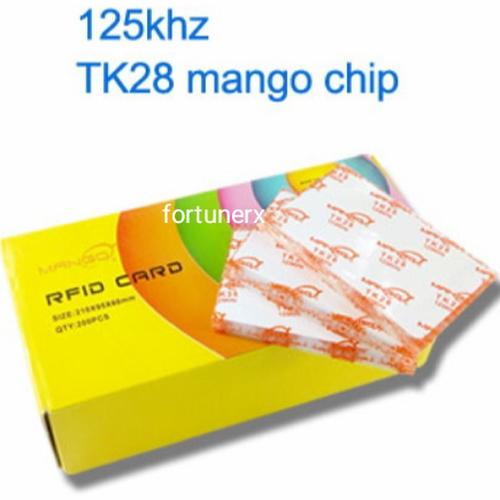 Jual Kartu Rfid 125 Khz Card TK28 Mango Card RFID 125Khz With UID Number - Jakarta Utara ...