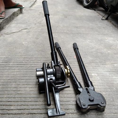 Jual steel strapping band tensioner 32 mm alat packing Clamp besi 11/4 ...