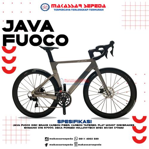 Jual SEPEDA BALAP JAVA FUOCO PRO CARBON 22 SPEED HYDRAULIC DISCBRAKE ...