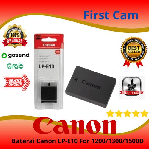 Jual Baterai Canon LP-E10 Battery LPE10 1100D 1200D 1300D 1500D 2000D ...
