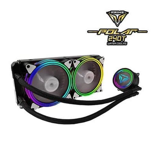 Jual PRIME POLAR 240T Water Cooling 240mm Radiator - Leak Proof - ARGB ...
