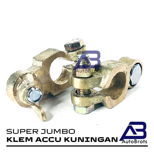 Promo Klem Accu Kuningan Super Jumbo / Terminal Kepala Aki Mobil Harga ...