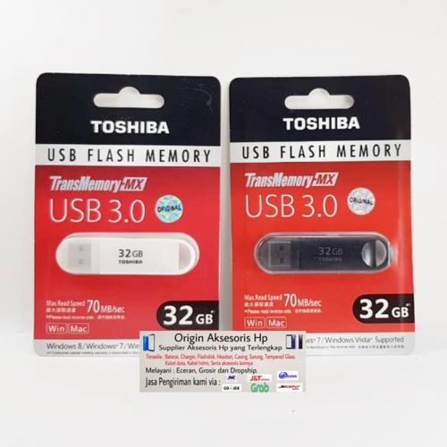 Jual ORIGINAL Flashdisk Toshiba 32GB 32 GB USB Original Flashdrive ...