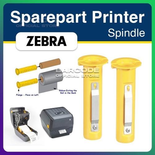 Jual SEPASANG SPINDLE ROLLER CORE RIBBON 300 METER ZEBRA ZD220 ZD888 ...