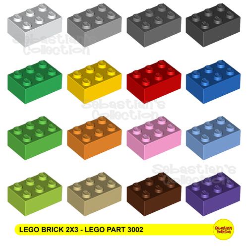 Jual LEGO BRICK 2X3 - LEGO PART 3002 - Bright Pink - Jakarta Barat - Sebastians Collection ...