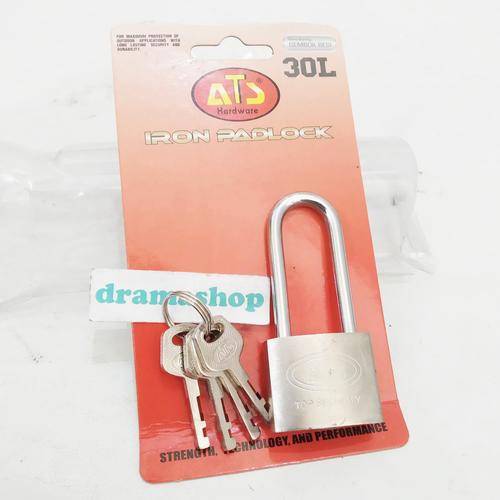 Jual Gembok Baja ATS 30mm Panjang Iron Padlock 30 mm L - Jakarta Timur ...