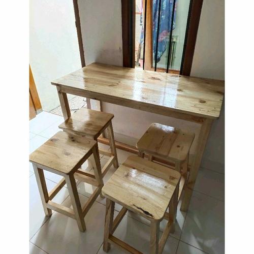 Jual Meja kursi warung / Meja Warkop / Meja kursi Cafe - 4 Kursi - Kab ...