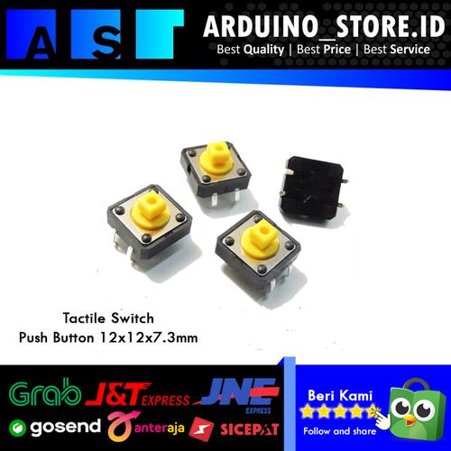 Jual TACTILE SWITCH PUSH BUTTON TC-1212T 12x12x7.3 MM FOR ARDUINO ...