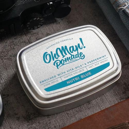 Promo Oh Man! Nutri Blue Water Based Pomade - Jakarta Barat - Black ...