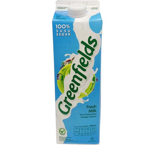 Jual GREENFIELDS FRESH MILK FULL CREAM 1LT - Kota Surabaya - Papaya ...