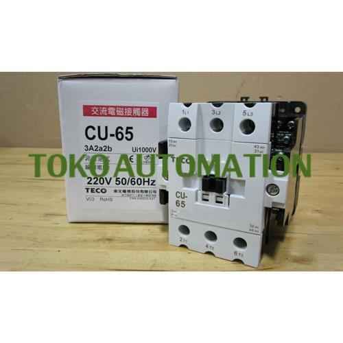 Jual CU-65 CU 65 CU65 Coil 220V 85A 15Hp Motor Magnetic Contactor PY15 ...