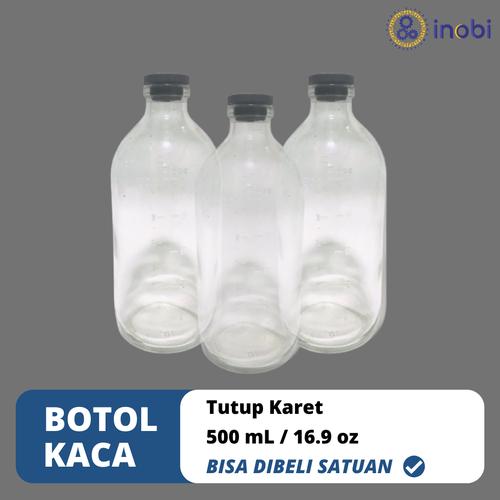 Jual Botol Kaca 500 mL + Tutup Karet | Area SBY - Kota Surabaya ...