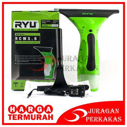 Jual RYU RCW3.6 CORDLESS WINDOW CLEANER MESIN PEMBERSIH KACA JENDELA MOBIL - Kota Cirebon ...