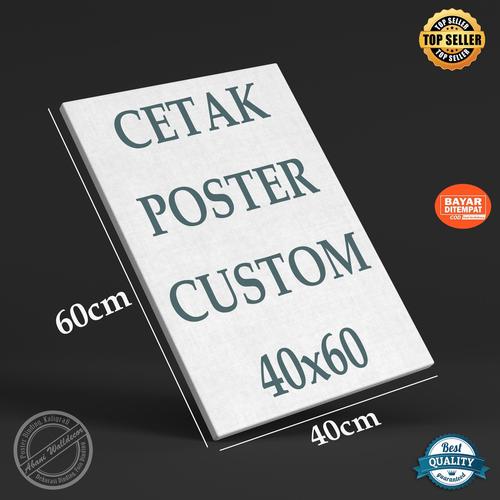 Jual Cetak Foto Dan Poster Custom Plus Bingkai Spanram Ukuran Jumbo ...