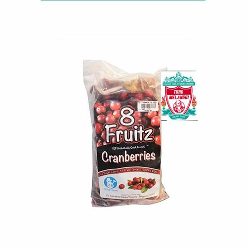 Jual 8 Fruitz Frozen Cranberries 500 gr | Buah Beku Cranberry IQF ...