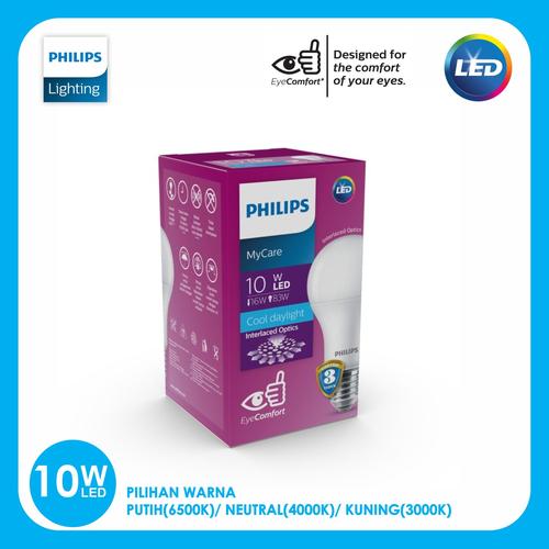 Jual PROMO-Philips LED Bulb 10W E27 Kuning / Neutral / Putih - Kota ...