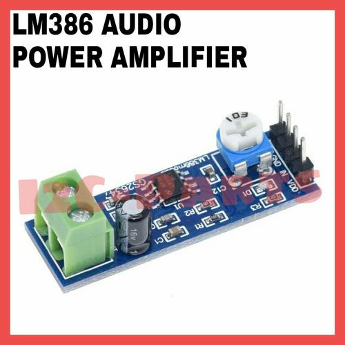 Jual LM386 Audio Amplifier Module 200x 5V-12V Input with Adjustable ...