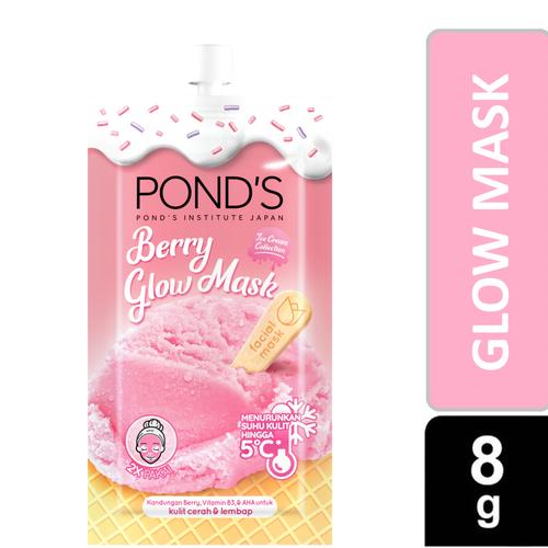 Promo Ponds Berry Glow Mask - Masker Wajah Berry Glow - 8g - Jakarta ...