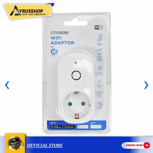 Jual Steker Stop Kontak WIFI/Colokan Adaptor Socket Listrik/Krisbow ...