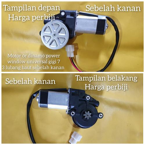 Jual motor power window universal gigi 7 lbg baut 3 kanan atau kiri ...