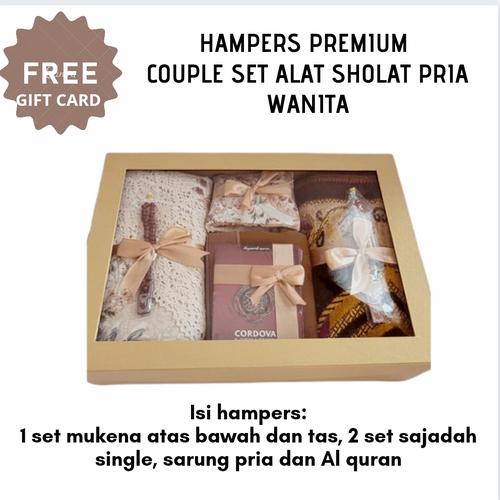 Jual HAMPERS KADO HADIAH ULANGTAHUN WEDDING COUPLE SET ALAT SOLAT ...
