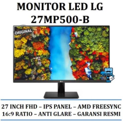 Jual Monitor LED LG 27MP500-B 27MP500 27inch FHD - Garansi Resmi ...